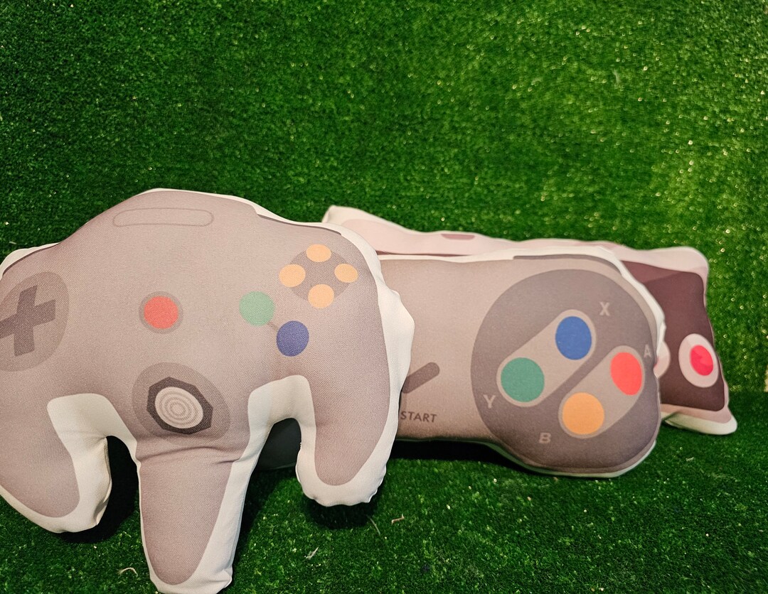 Gaming Controller Plush Pillows - Etsy