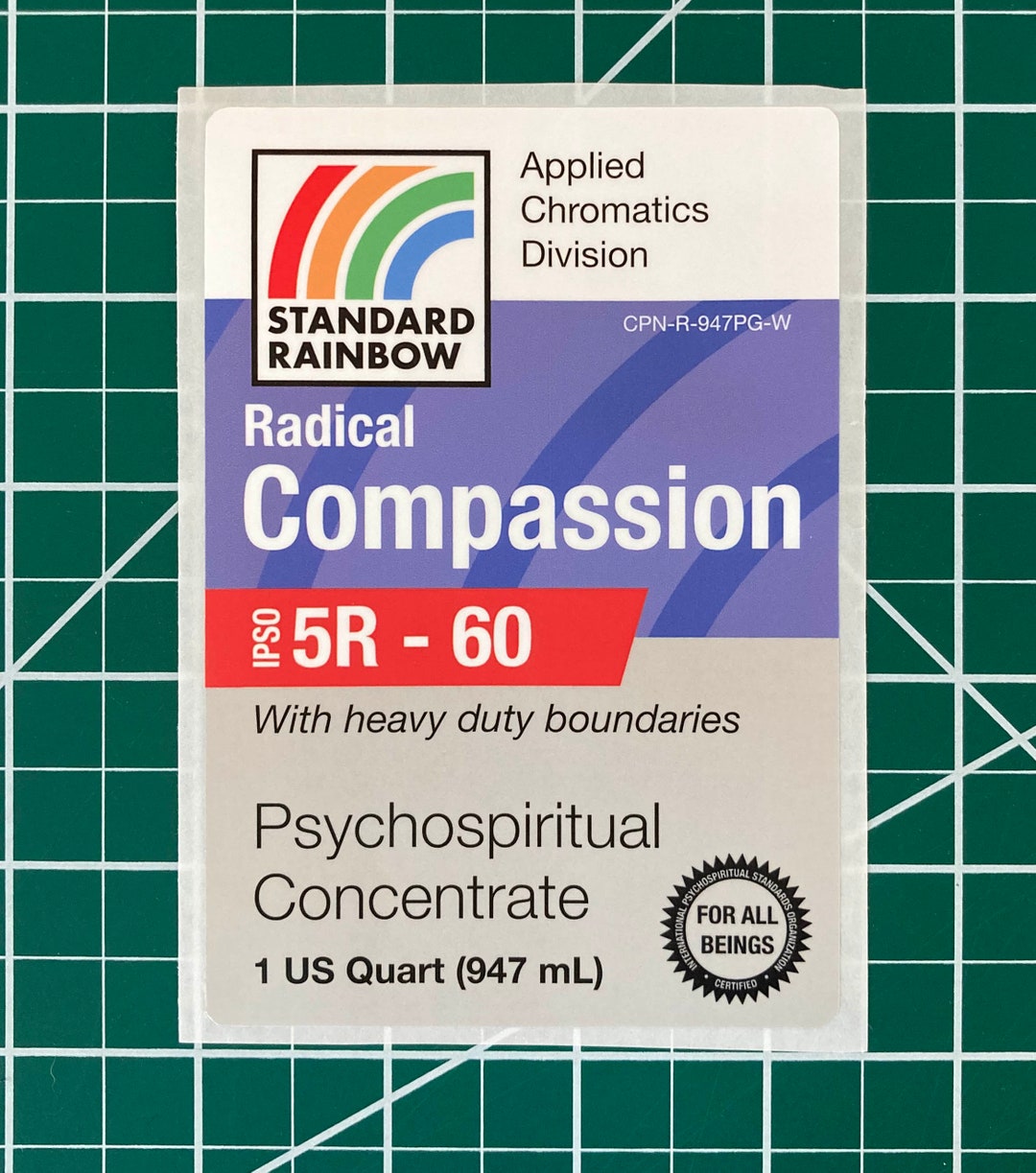 Compassion Sticker for Water Bottles - Etsy