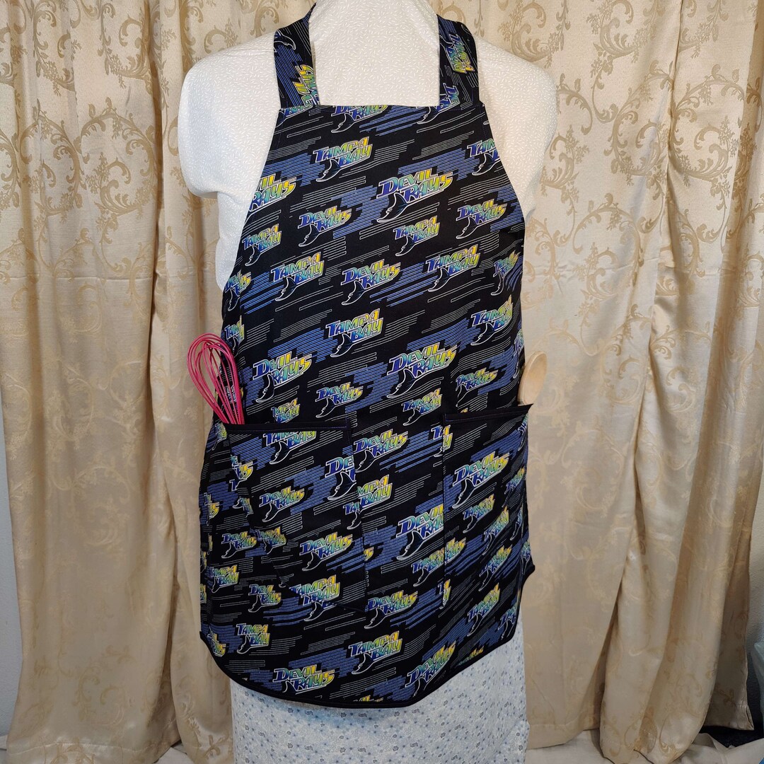 Adult Apron Tampa Bay Devil Rays, MLB, Baseball BBQ Grilling Apron ...