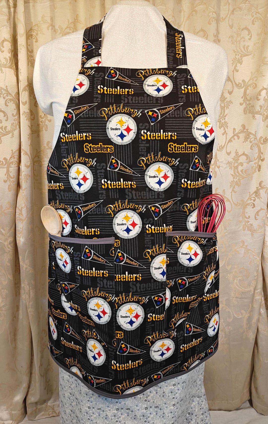 Pittsburgh Steelers Adult Apron, NFL, Football, BBQ Grilling Apron ...