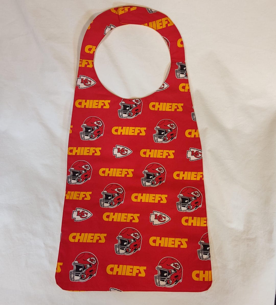 Kansas City Chiefs Adult Bib, NFL, Football, Clothing Protector, Sports ...