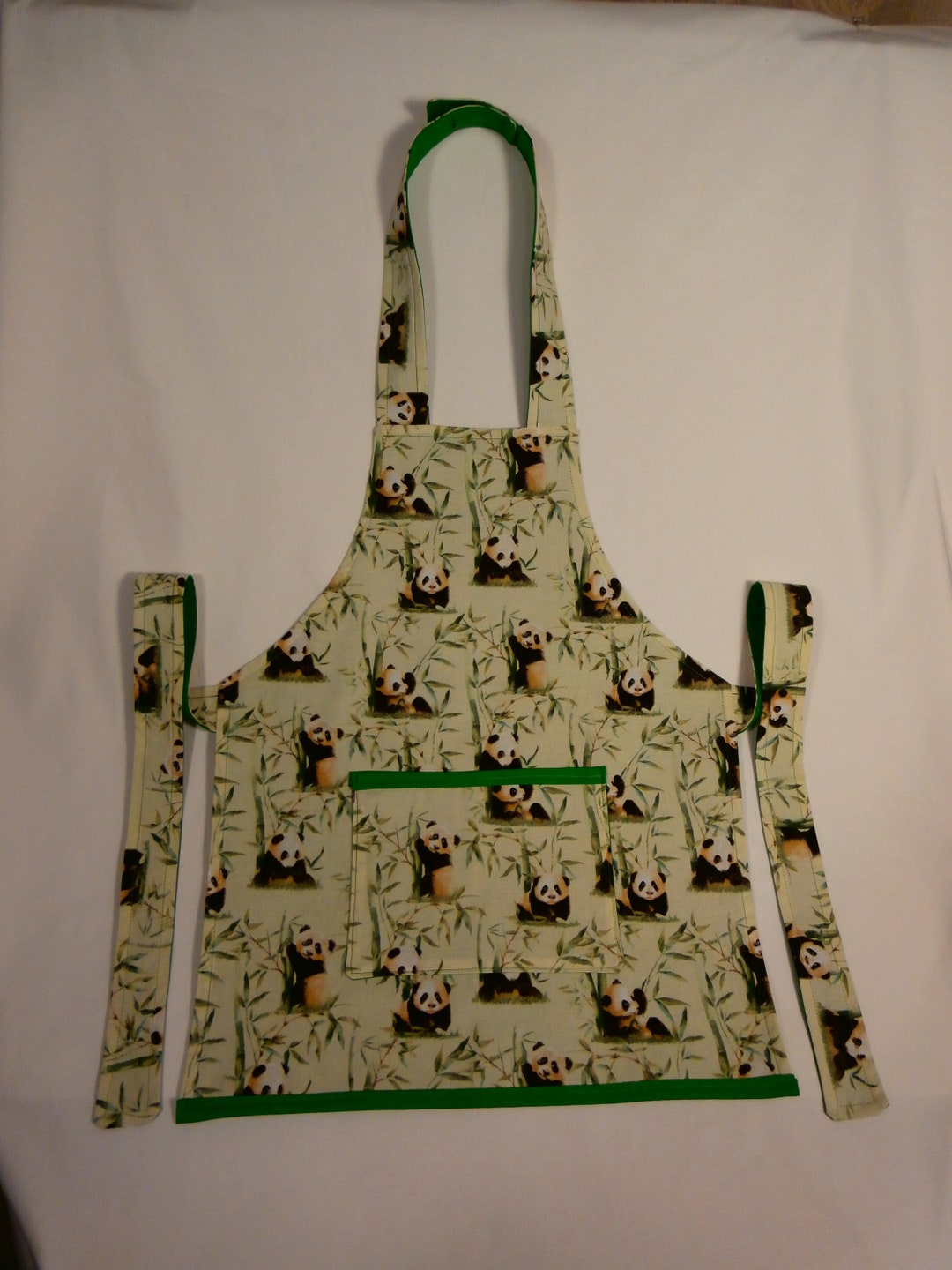 Panda Bears Toddler Apron, Kids Apron for Baking & Cooking, Arts and ...