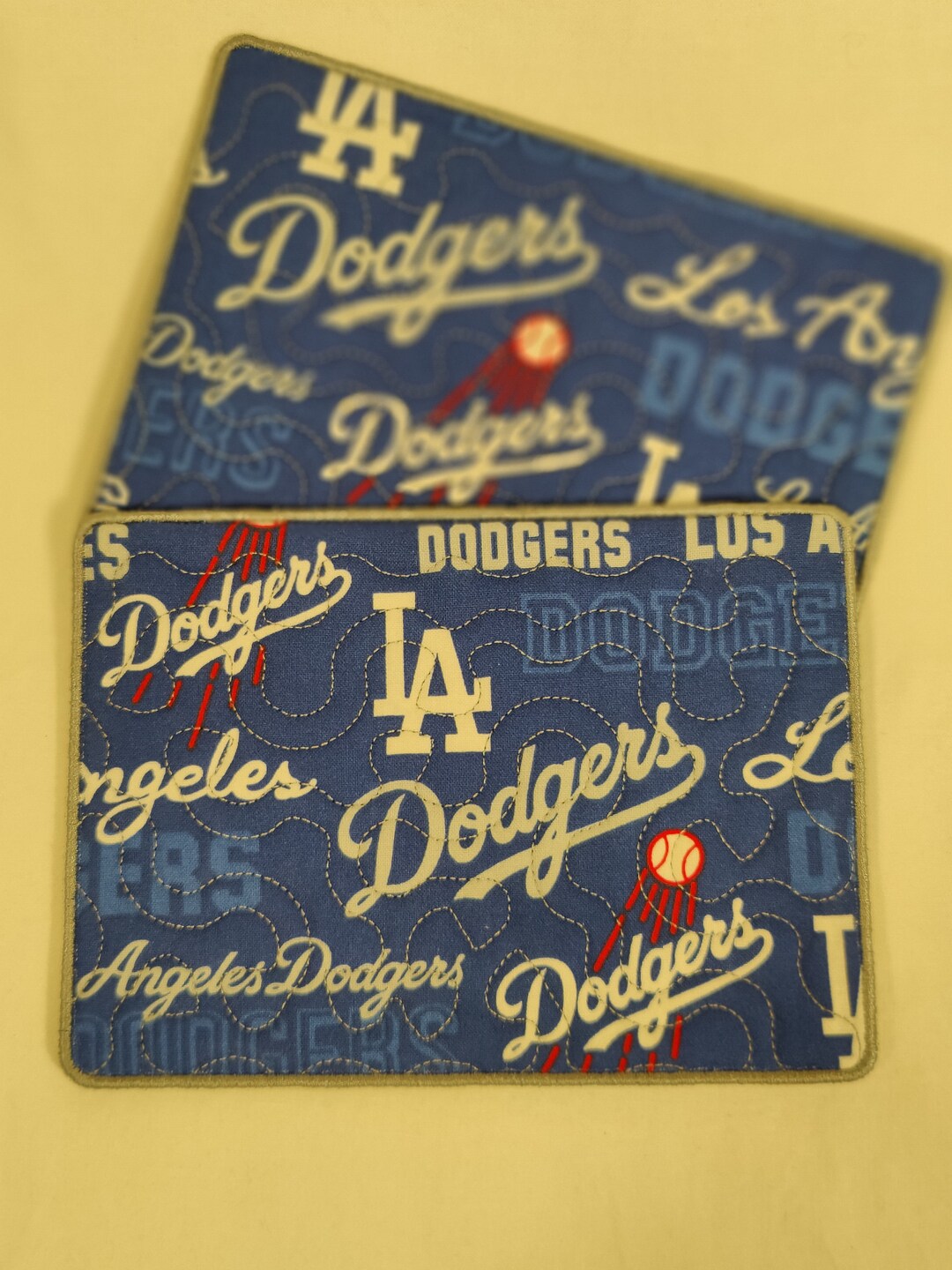 Los Angeles Dodgers Mug Rug, Baseball Coaster, Desk Decoration, Sports Fan Gift, Coffee Lover ...