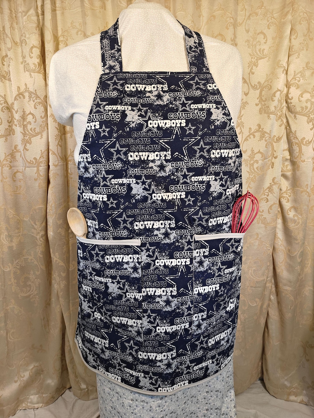 Dallas Cowboys Adult Apron, NFL, Football, BBQ Grilling Apron, Baking ...