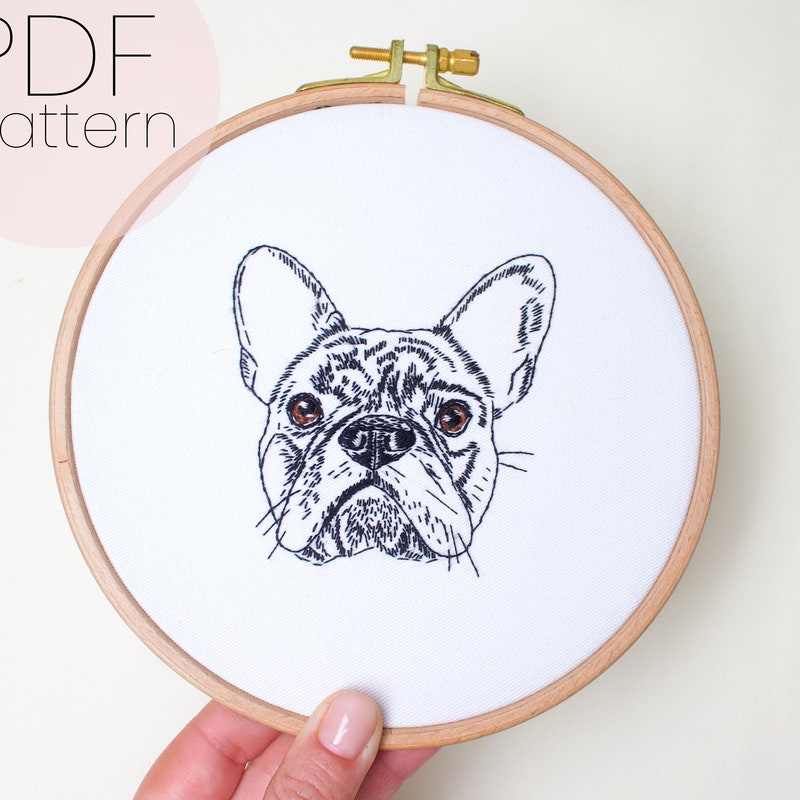 French Bulldog Pattern - Etsy
