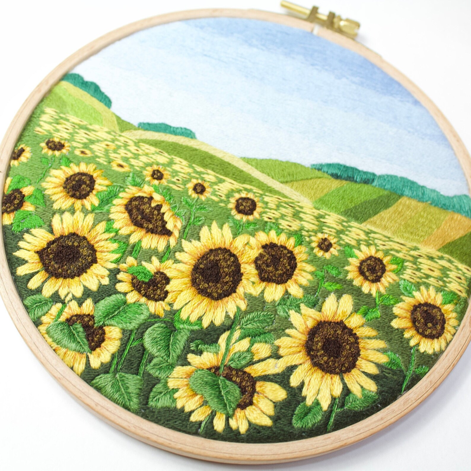 Landscape Embroidery Pattern PDF Pattern - Etsy