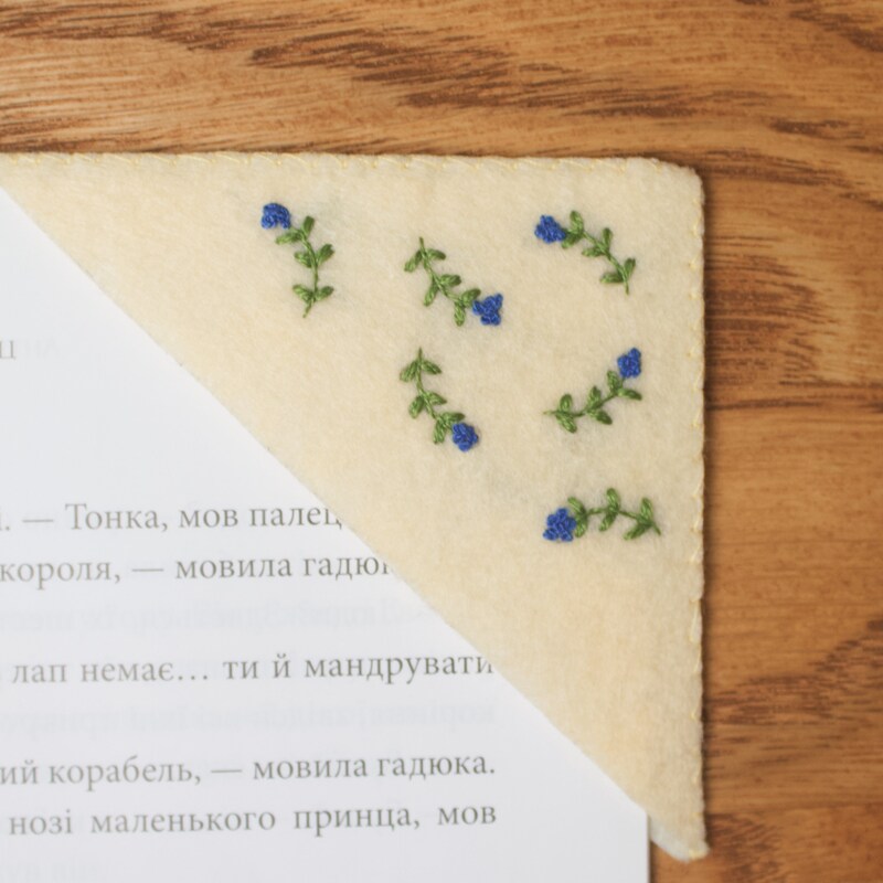 Felt Bookmark - Etsy