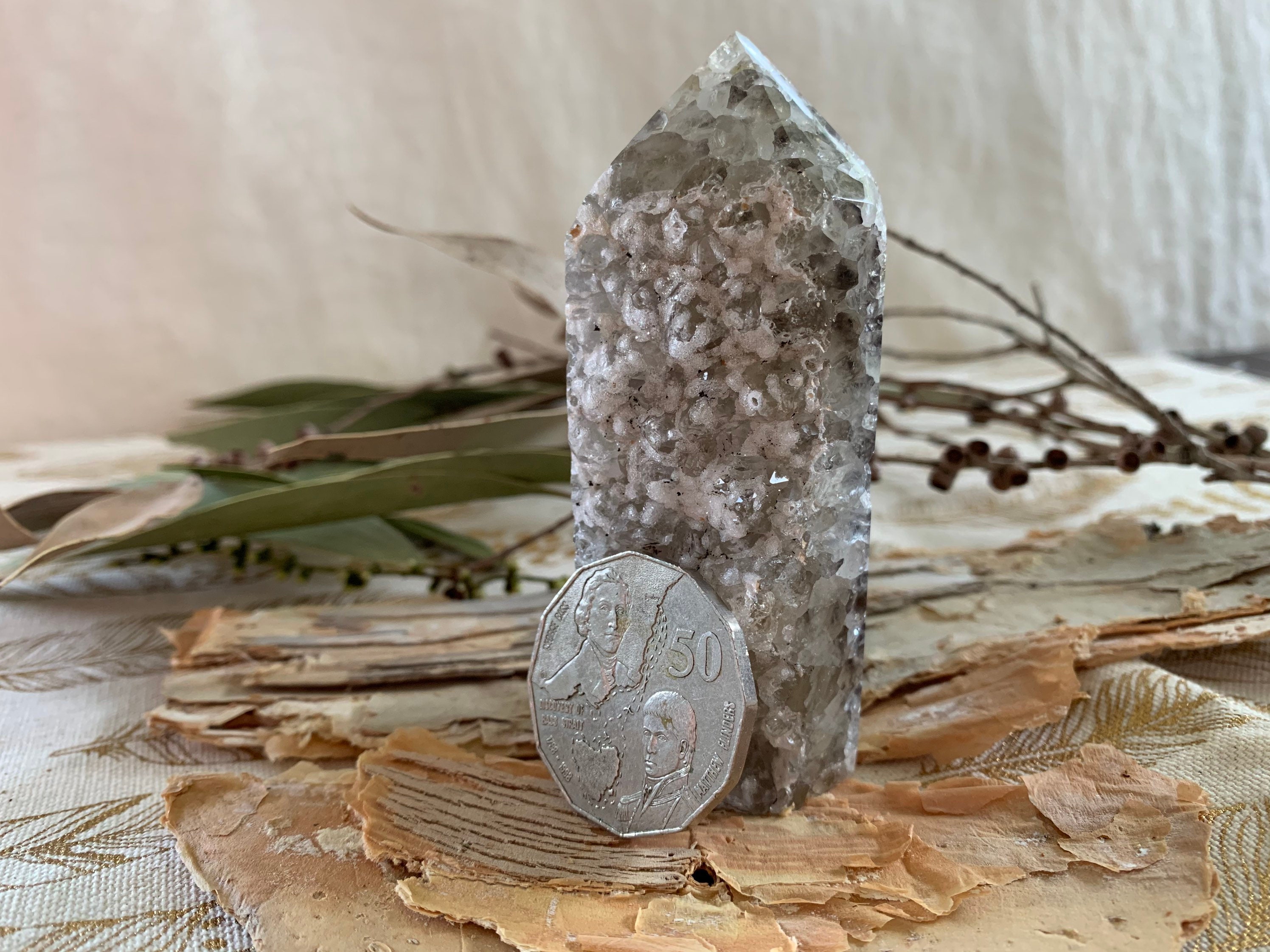 Polished Agate Point Agate Cave Point Crystals Agate | Etsy