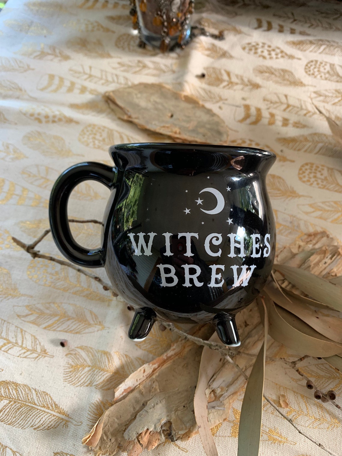 Witches Brew Cauldron Mugs White Witch Mug Coffee Mugs | Etsy