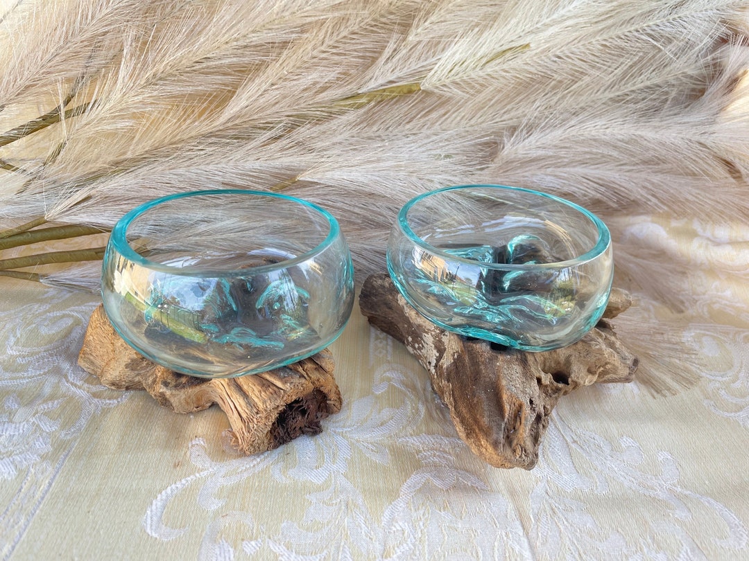 Slump Bowls - Offering Bowl - Altar Decor - Crystals - Etsy