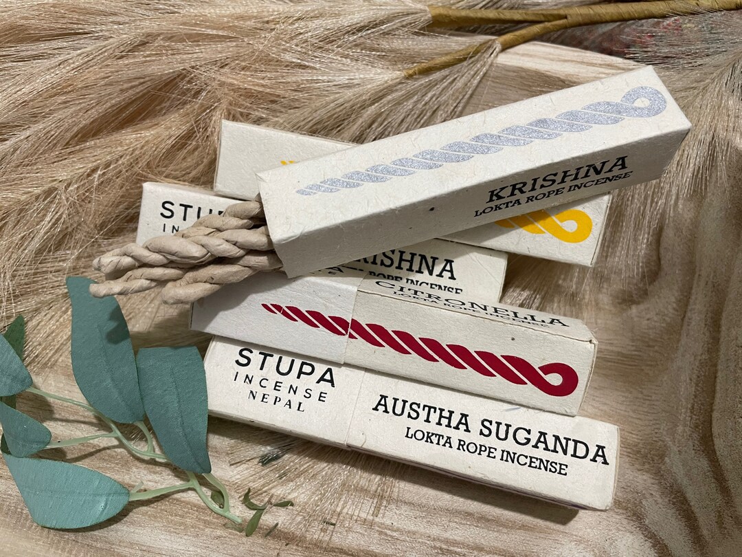 Rope Incense Stick Incense stick Dhupaya Incense Stupa Incense Eco ...