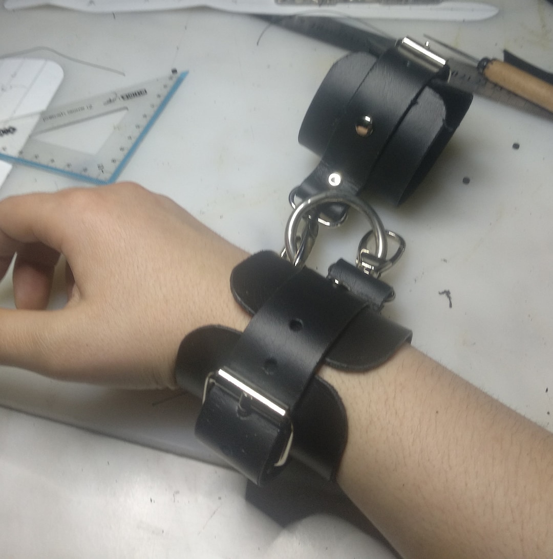 Leather BDSM Handcuff Pattern PDF A4 - Etsy
