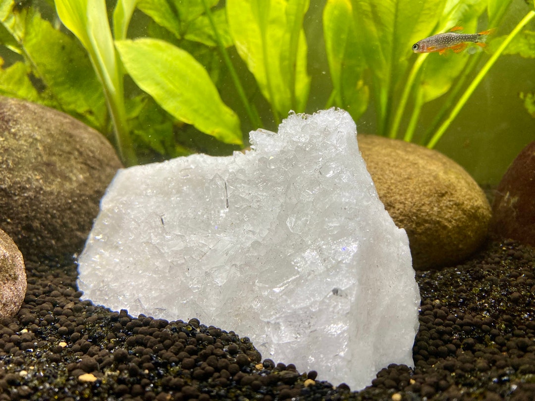 Natural Aquarium Decor Real Crystal for Fish Tank - Etsy