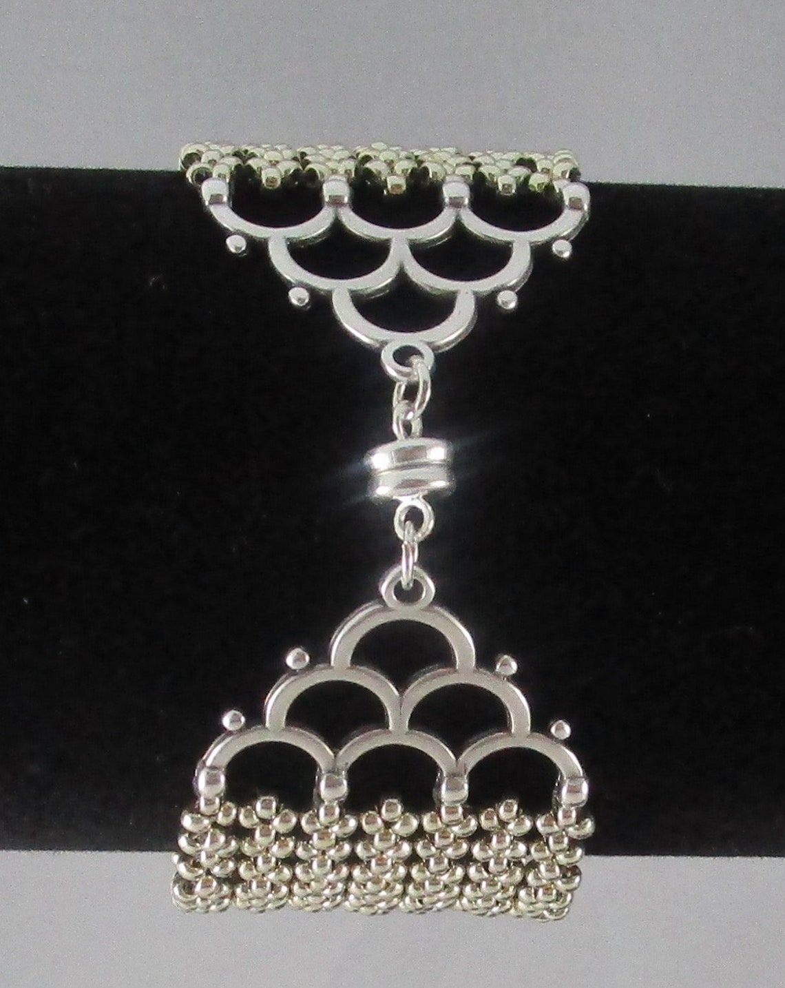 Silver Victorian Cuff - Etsy