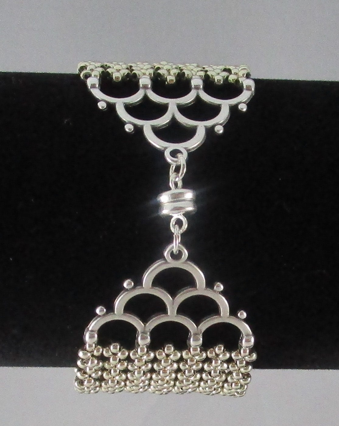 Silver Victorian Cuff - Etsy