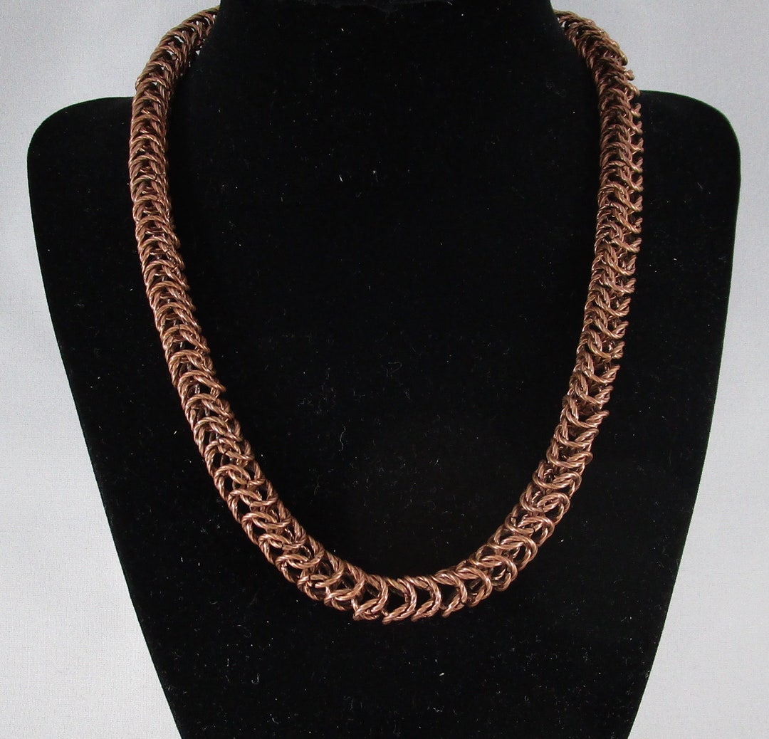 Copper Chainlink - Etsy
