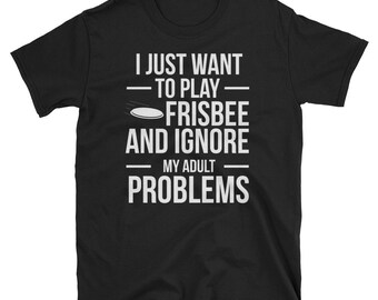 Ultimate Frisbee Shirt. Ultimate Frisbee Player Gift. Disc Golf Shirt ...