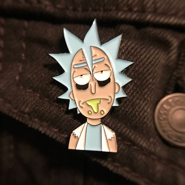 Rick and Morty Pin - Etsy