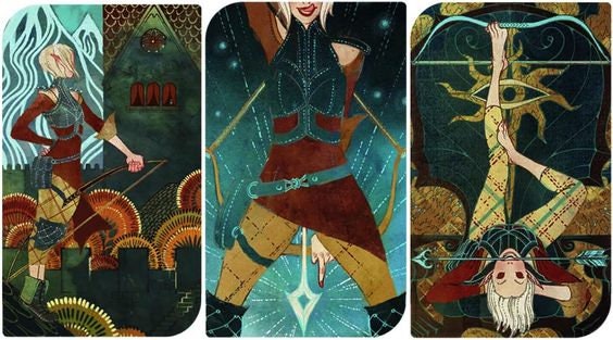 Dragon Age Sera Tarot Cards Cross Stitch Patterns - Etsy