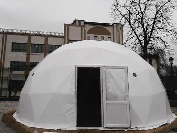 Geodome 8m Geodesic Dome Geodesic Home Glamping | Etsy