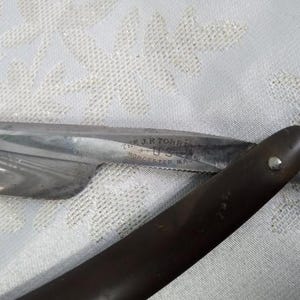 Straight Razor, Made by JR Torrey Co of Worcester. Mass., USA, Antique ...