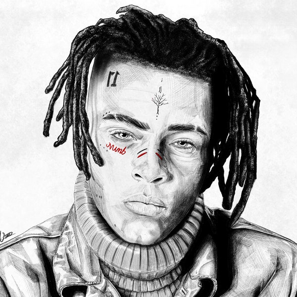 Xxxtentacion Wall Art - Etsy