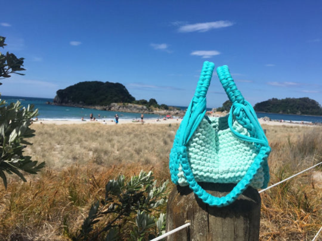 Knit Bag Pattern, Handmade, Craft Bag, Christmas Gift, Knitted Bag, T ...