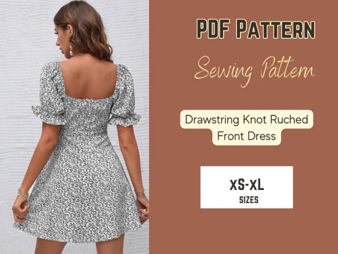 Terno Set, Peplum Top, and Dress Sewing Pattern Teen Fashion PDF 6 ...