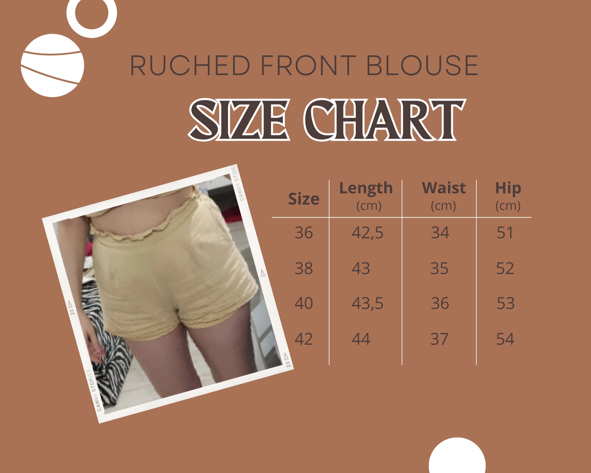 Terno Set Sewing Pattern Twist Front Top and Paper Bag Waist Shorts PDF ...