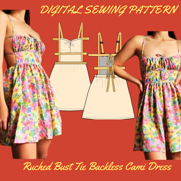 Backless Sundress - Etsy