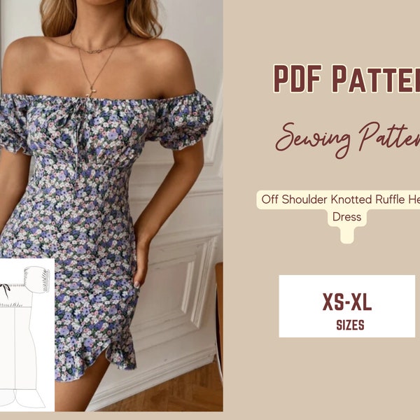 Sexy Dress Pattern - Etsy