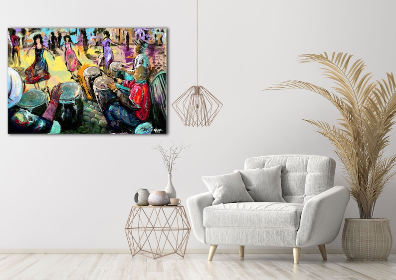 Puerto Rico Wall Decor Puerto Rican Artist Latin American Art - Etsy