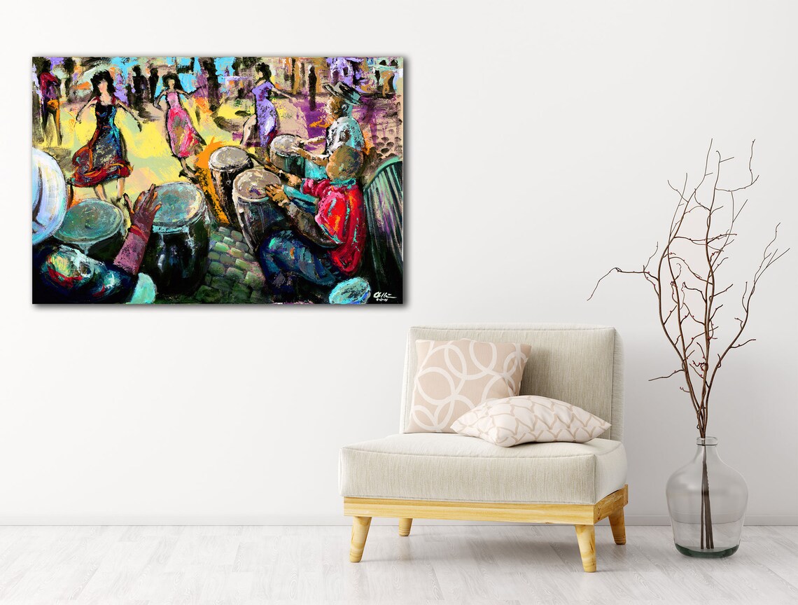 Puerto Rico Wall Decor Puerto Rican Artist Latin American Art - Etsy