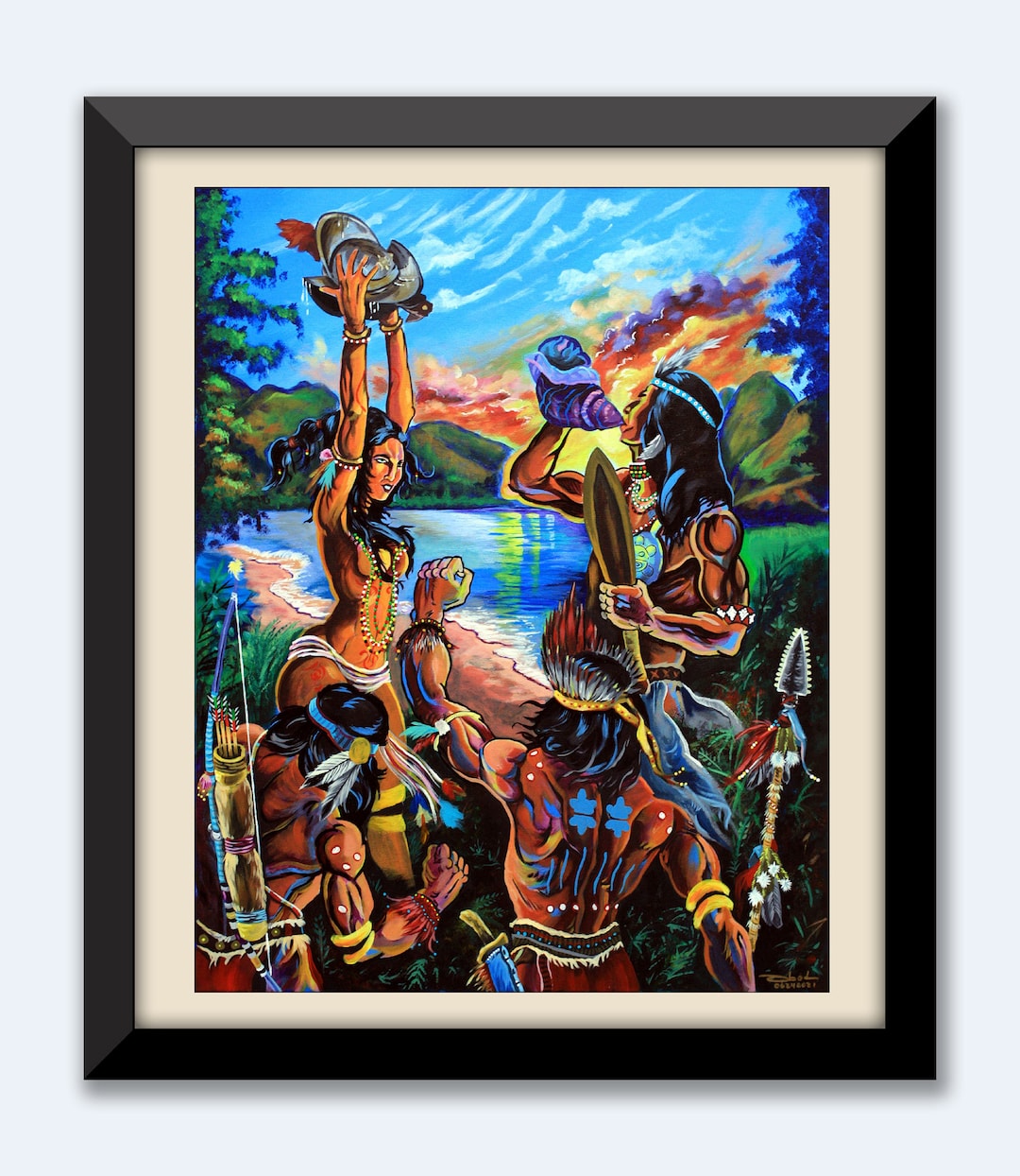 Taino Art Puerto Rico Wall Art Boricua Artist Taino Pride Puerto Rican ... Taino Art Puerto Rico Wall Art Boricua Artist Taino Pride Puerto Rican ...