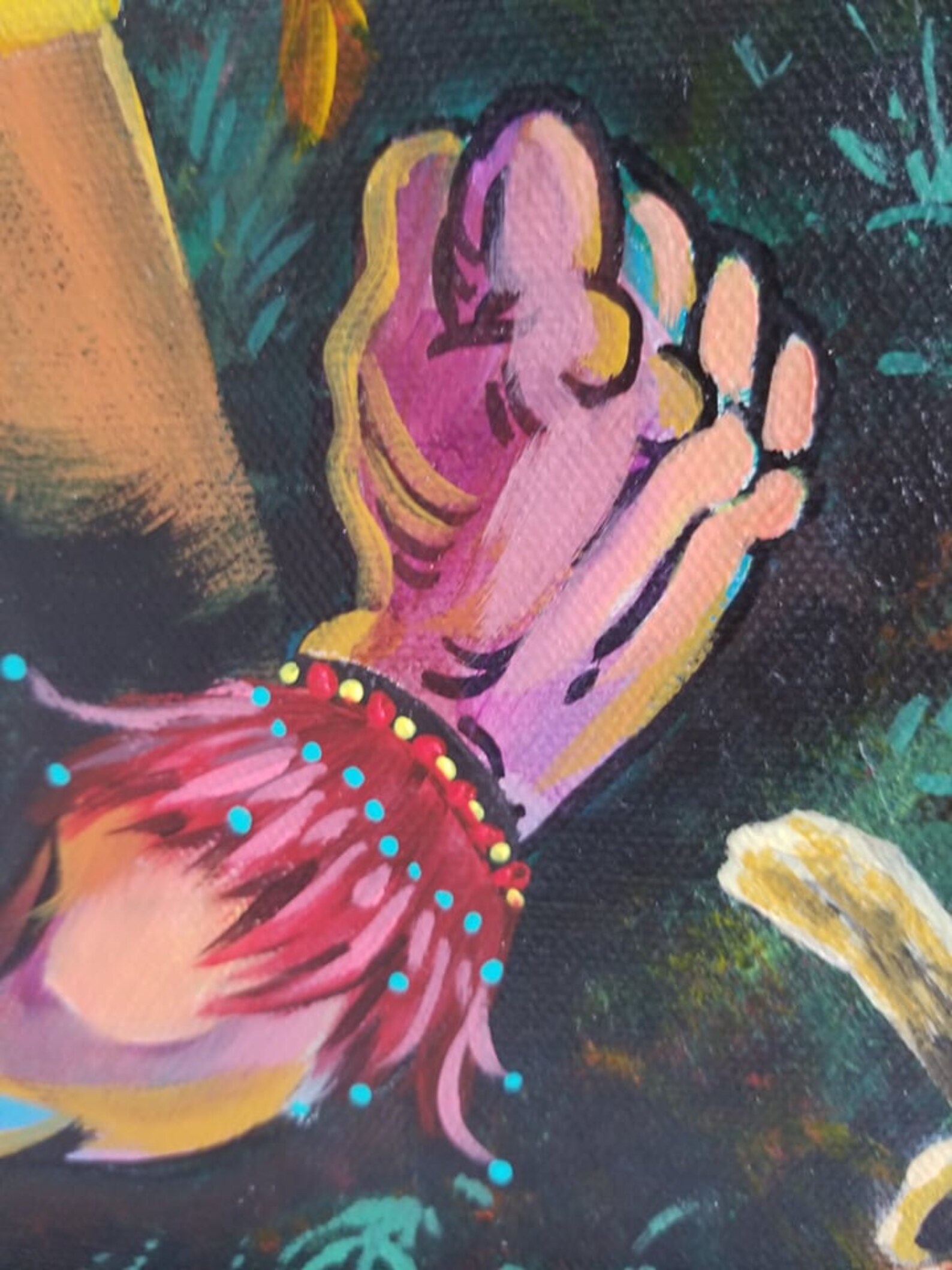 Puerto Rican Art Victoria Taina Original Canvas 22 X 28 by | Etsy