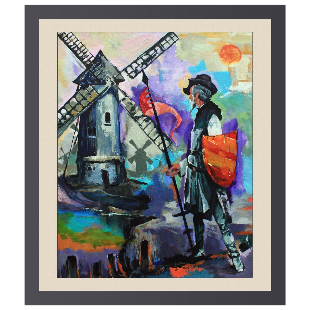 Arte De Don Quijote Don Quijote Art Print Don Quixote Art Print Don ...