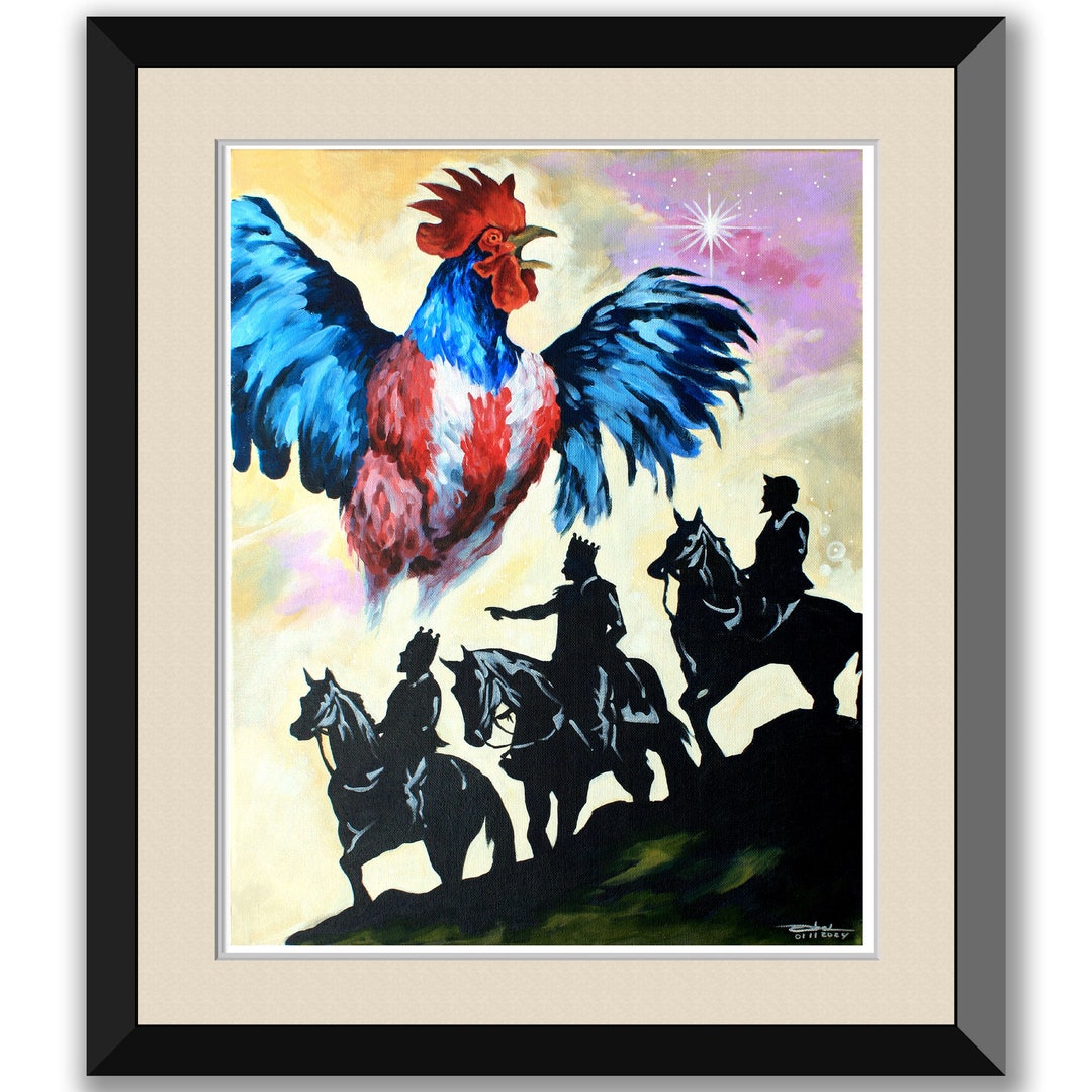 Puerto Rico wall Art Colorful Art Caribbean Art Latin American Art ...