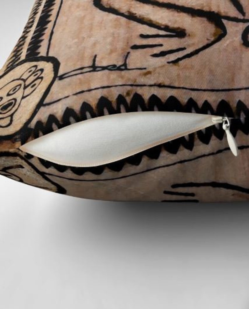 Atabey Throw Pillow Artesania Boricua Taino Puerto Rico Art - Etsy