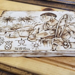 Taino Art Taino Wall Art Arawak Wood Burning Artesania Puertorriqueña ...