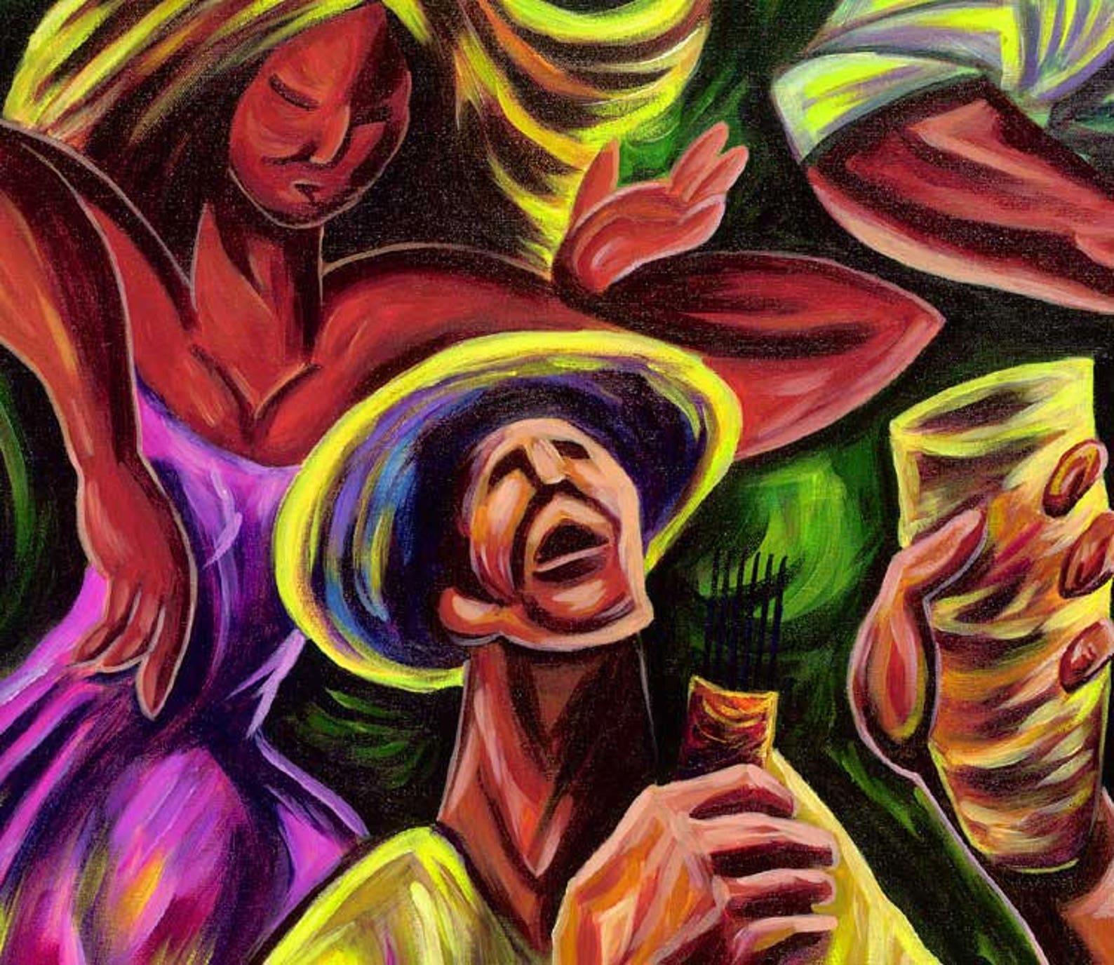 Puerto Rico Decor Puerto Rico Art Puerto Rico Artist Honoring - Etsy