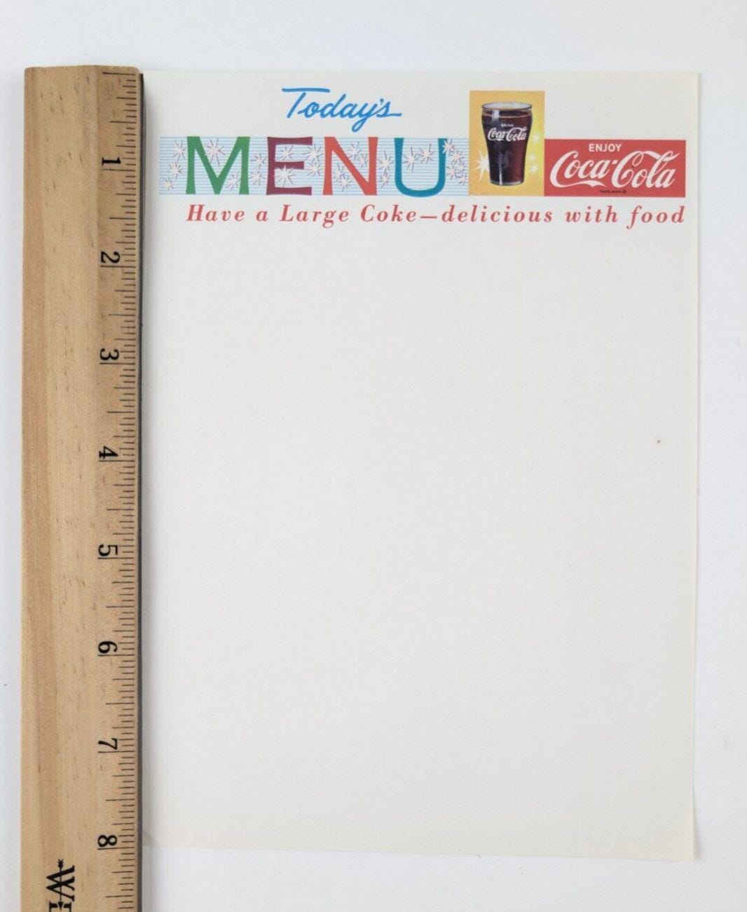 Vtg Coca-cola Letterhead Lot of 11 Blank Unused Varied Styles 8 X 5.75 ...