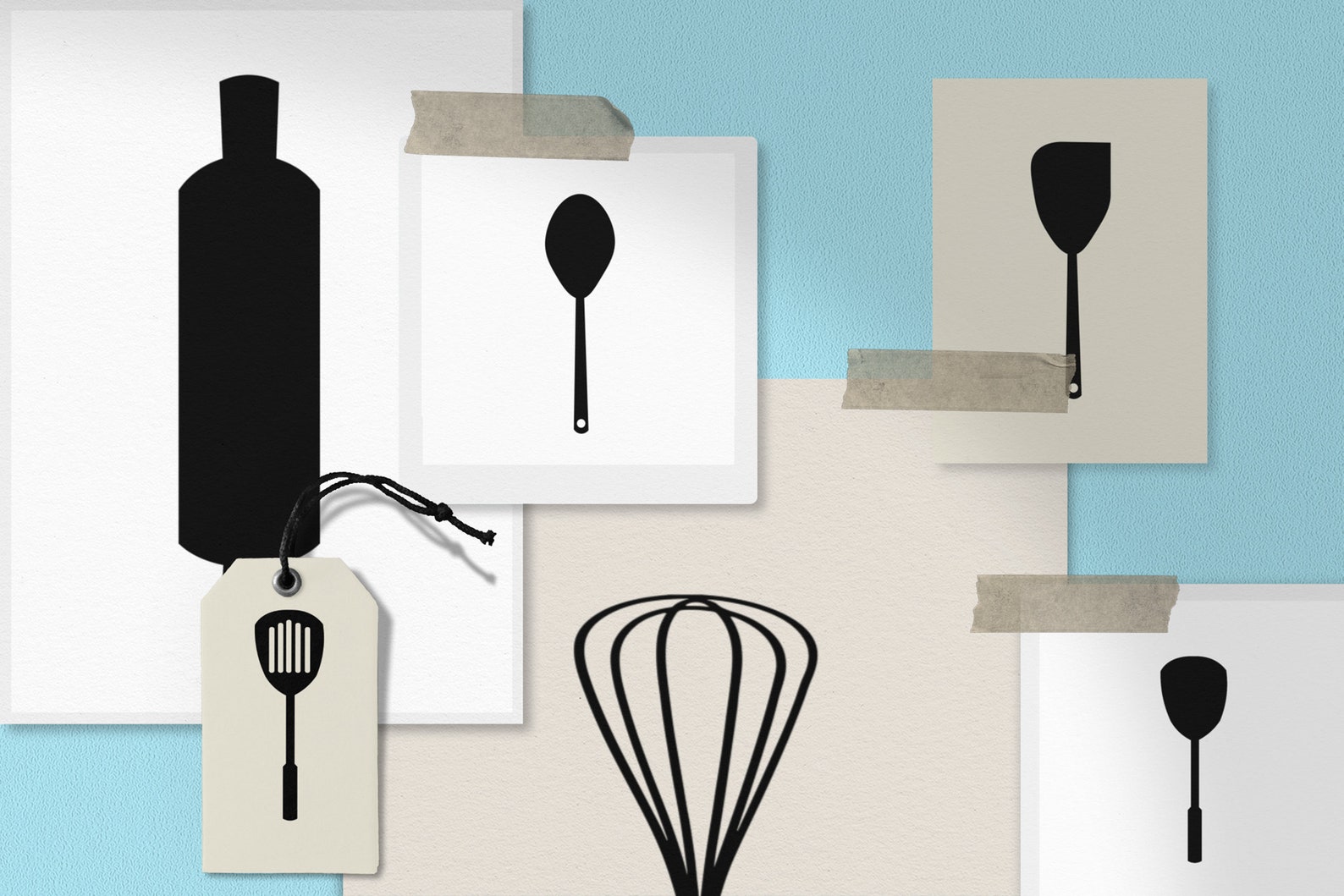 Cooking Utensil SVG Bundle Cut File Bundle for Chefs - Etsy