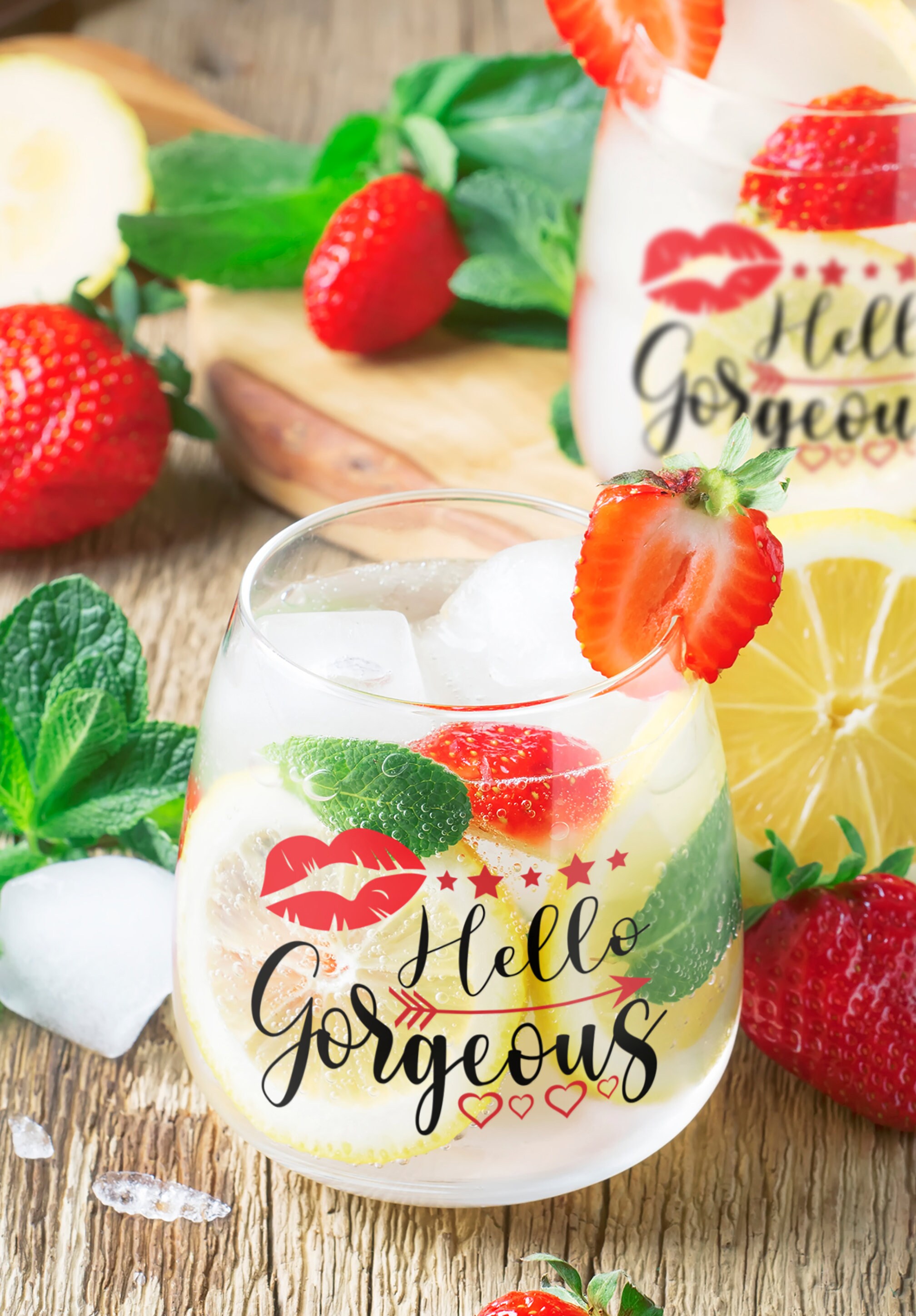 Hello Gorgeous SVG Hello Gorgeous DIY Makeup Wall Svg | Etsy