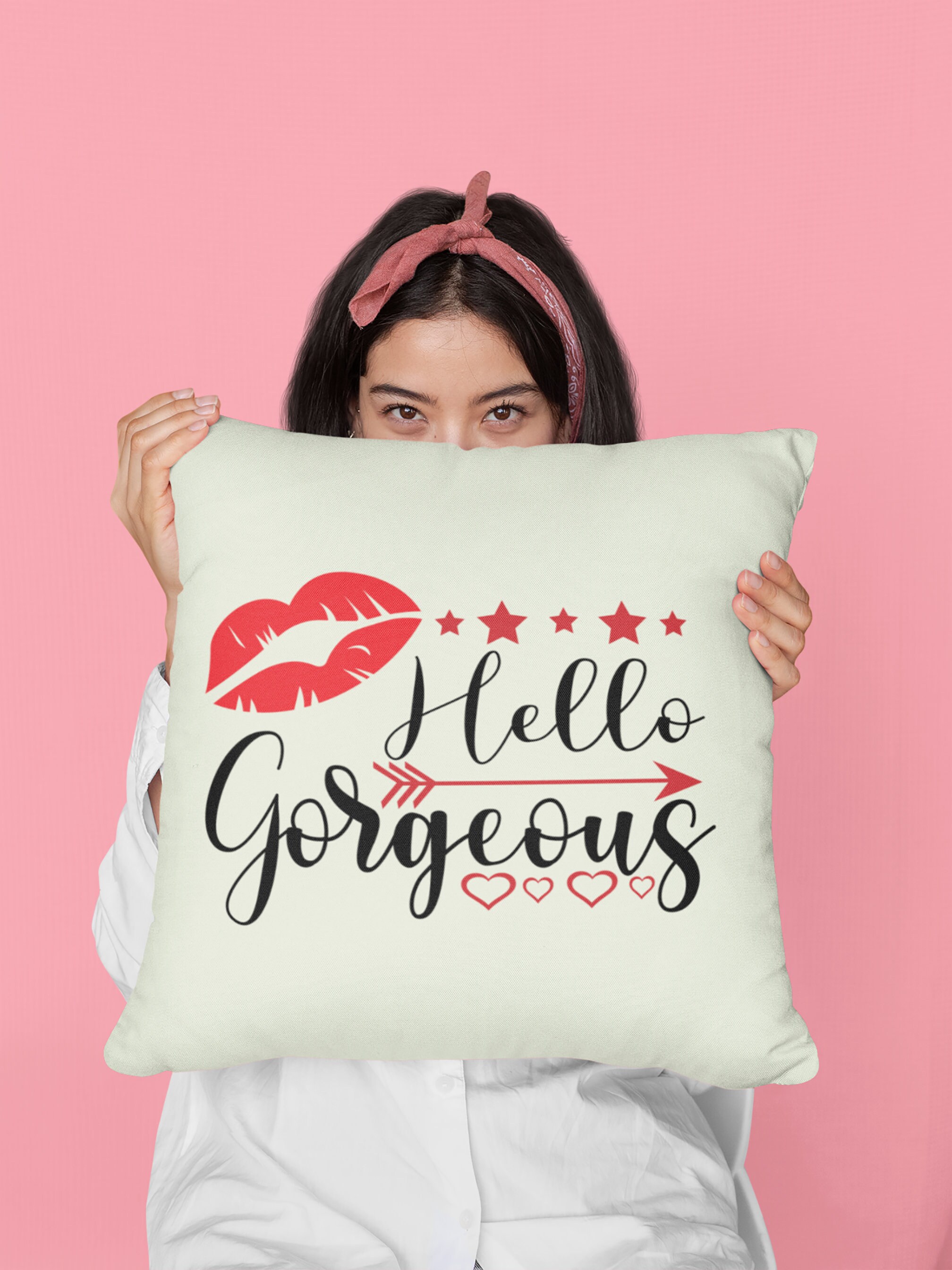 Hello Gorgeous SVG Hello Gorgeous DIY Makeup Wall Svg | Etsy