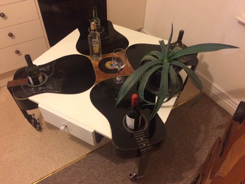 Guitar Table guitable Model the dread, Coffee Table. Ace in Your Living ...