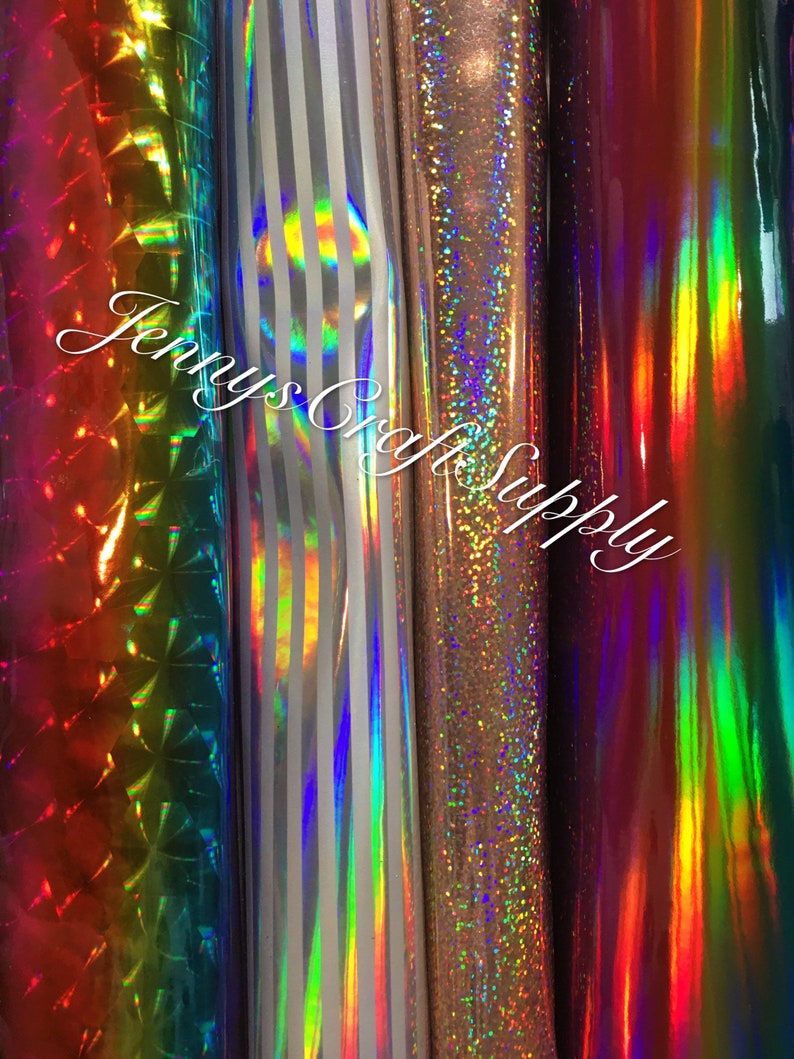 Holographic Rainbow Color Changing Faux Sheet A4 Size 0.8mm | Etsy