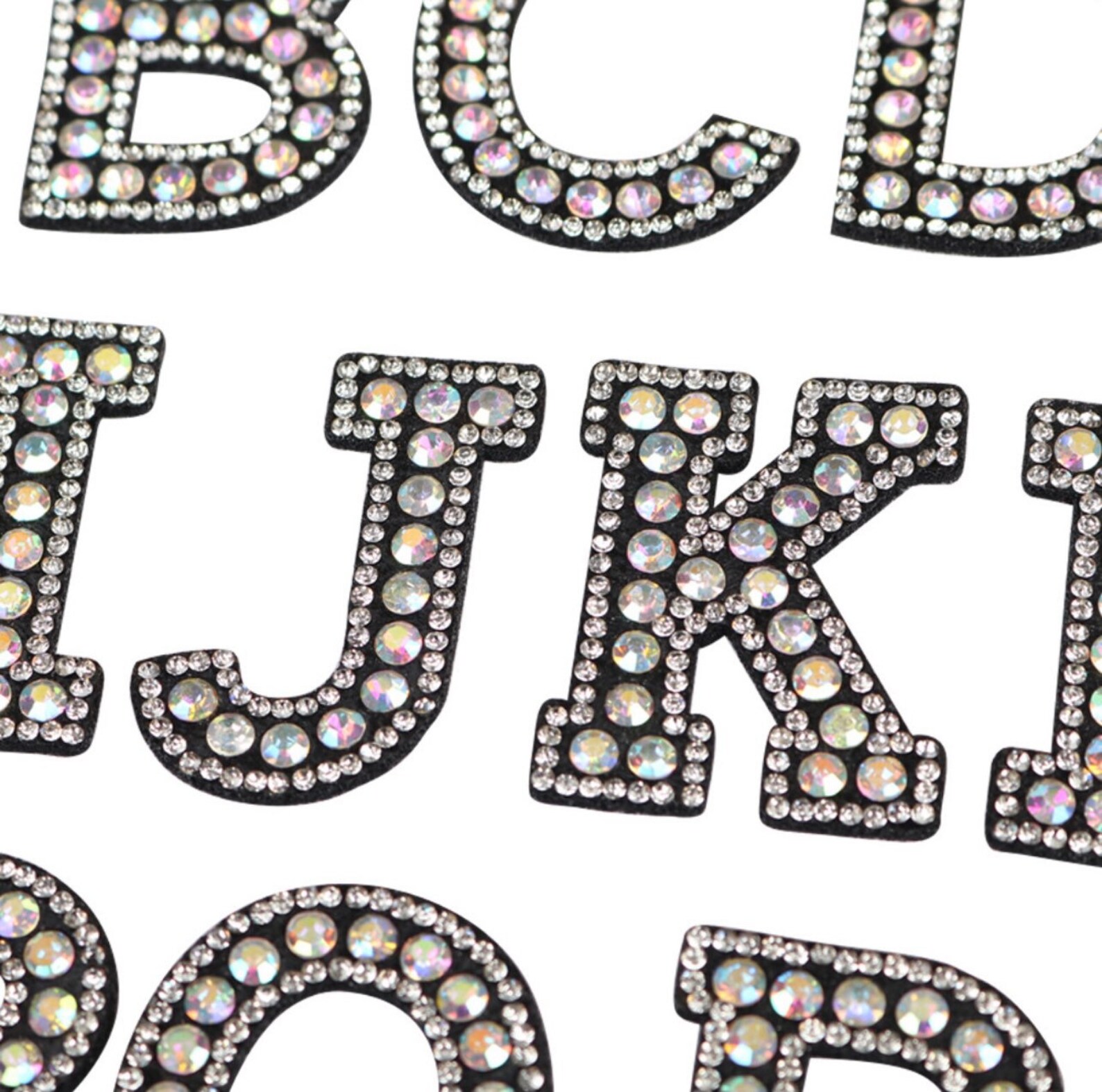 Rhinestone Letters Alphabet Rhinestone A To Z Sew On Glue Etsy Rhinestone Letters Alphabet Rhinestone A To Z Sew On Glue Etsy