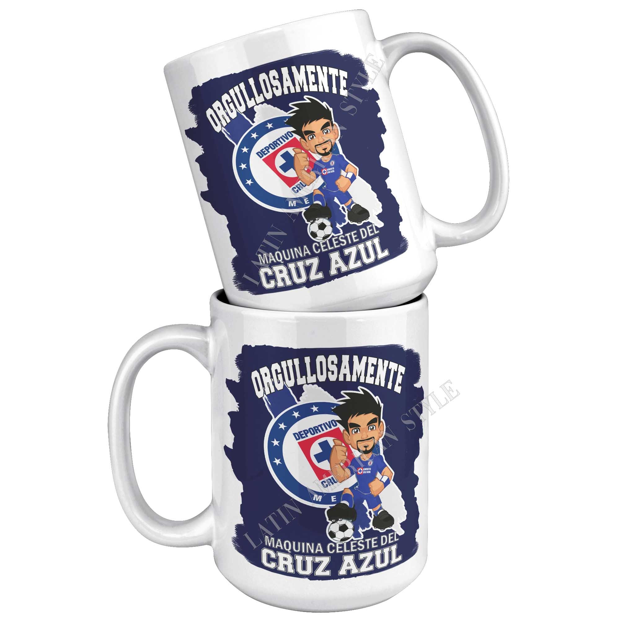 Orgullosamente Cruz Azul Futbol Mexicano Taza para Café Cruz - Etsy España