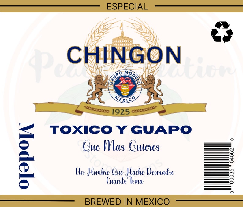 20oz Skinny Tumbler Modelo Chingon Sublimation Tumbler Wrap - Etsy