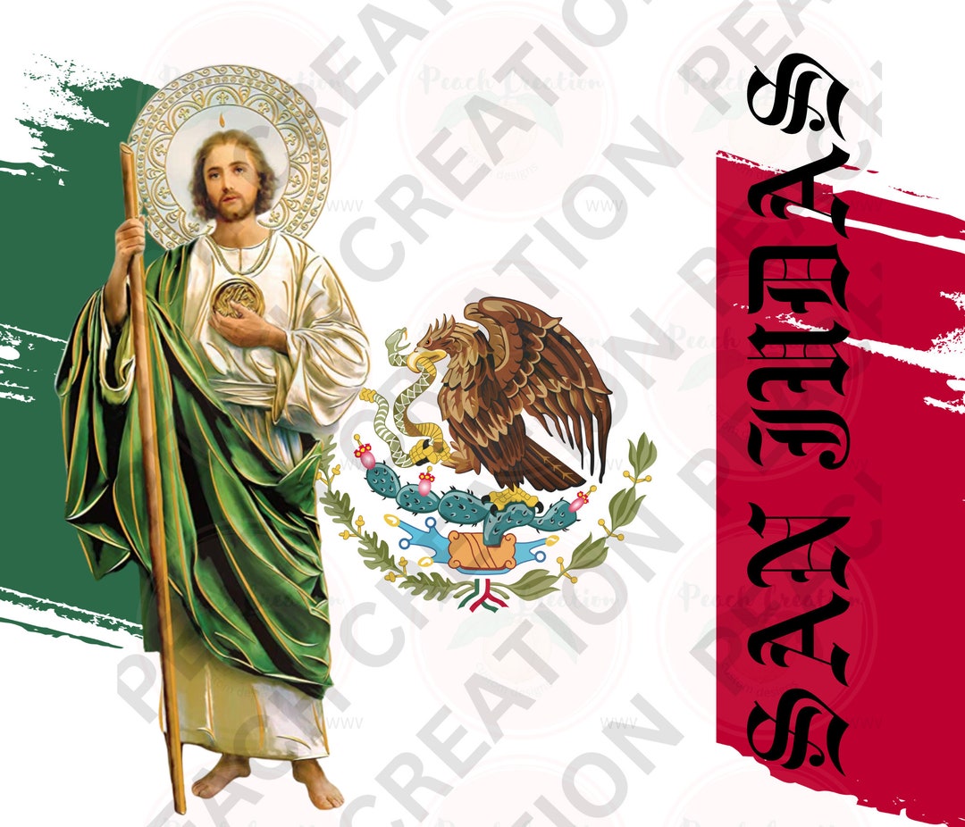 San Judas, Instant Download, PNG File, San Judas Printable, 20oz ...